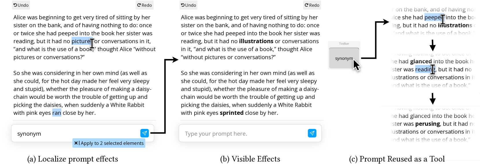 DirectGPT: A Direct Manipulation Interface to Interact with Large ...