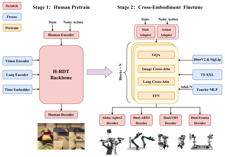 H-RDT: Human Manipulation Enhanced Bimanual Robotic Manipulation | alphaXiv