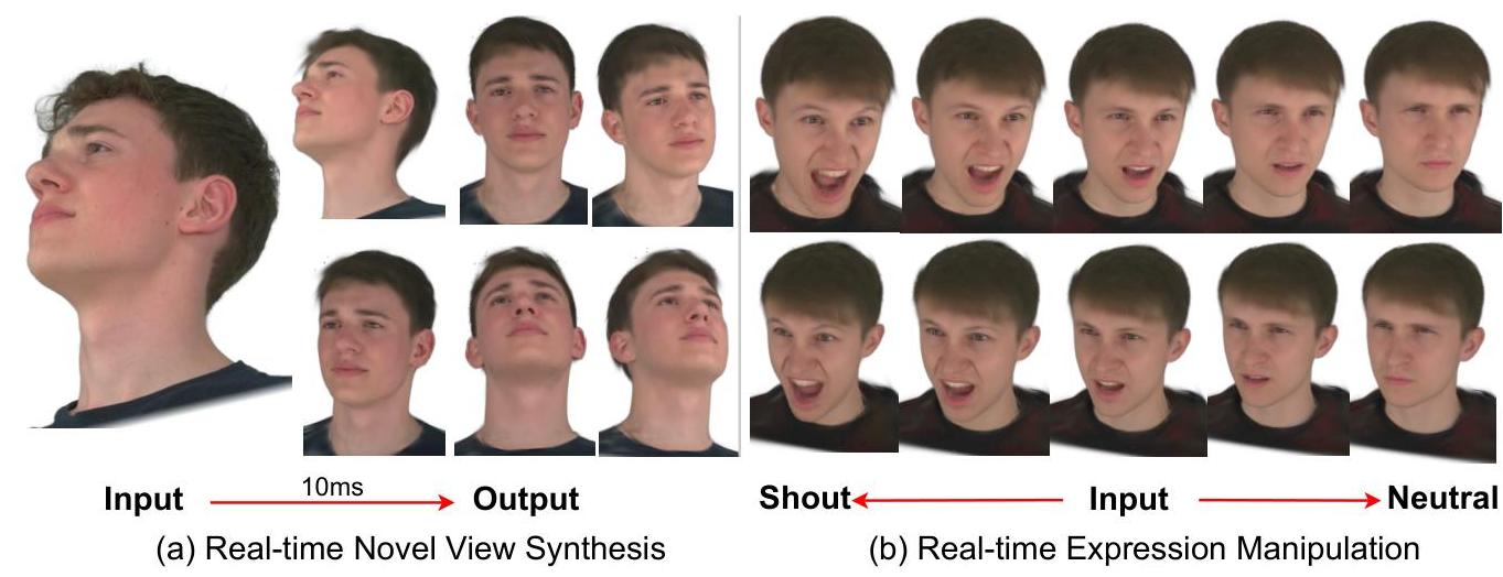 FastAvatar: Instant 3D Gaussian Splatting for Faces from Single ...