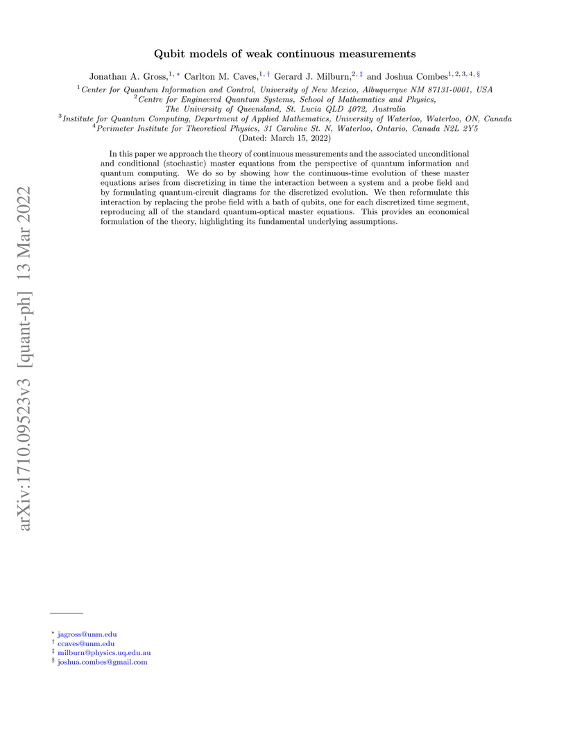 Qubit models of weak continuous measurements | alphaXiv