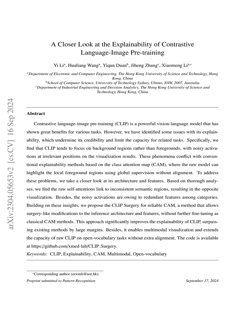 A Closer Look at the Explainability of Contrastive Language-Image Pre ...