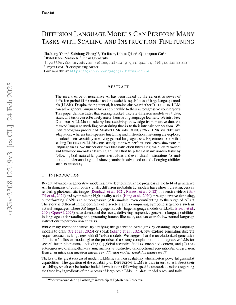 GitHub - LiQiiiii/DLLM-Survey: [Arxiv] Discrete Diffusion in Large Language and Multimodal ...
