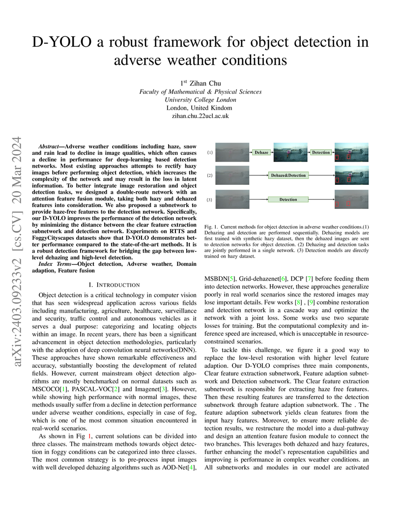D-YOLO a robust framework for object detection in adverse weather ...