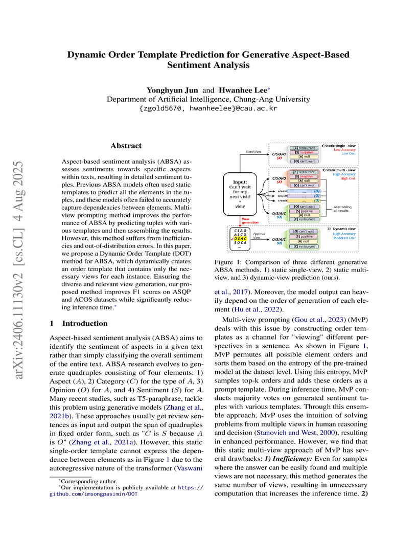 Dynamic Order Template Prediction for Generative Aspect-Based Sentiment Analysis | alphaXiv