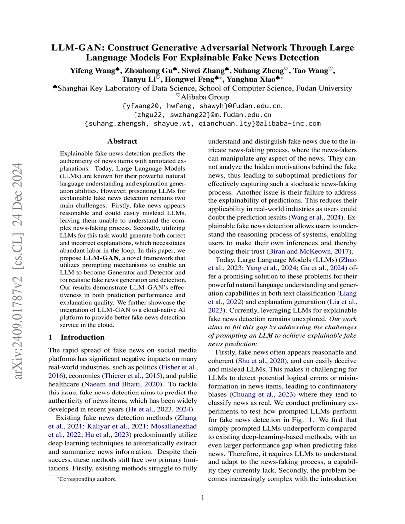 LLM-GAN: Construct Generative Adversarial Network Through Large Language Models For Explainable ...