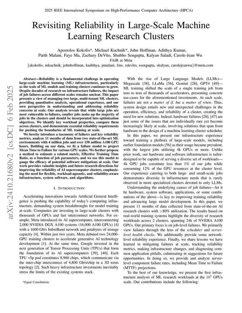 Revisiting Reliability in Large-Scale Machine Learning Research ...