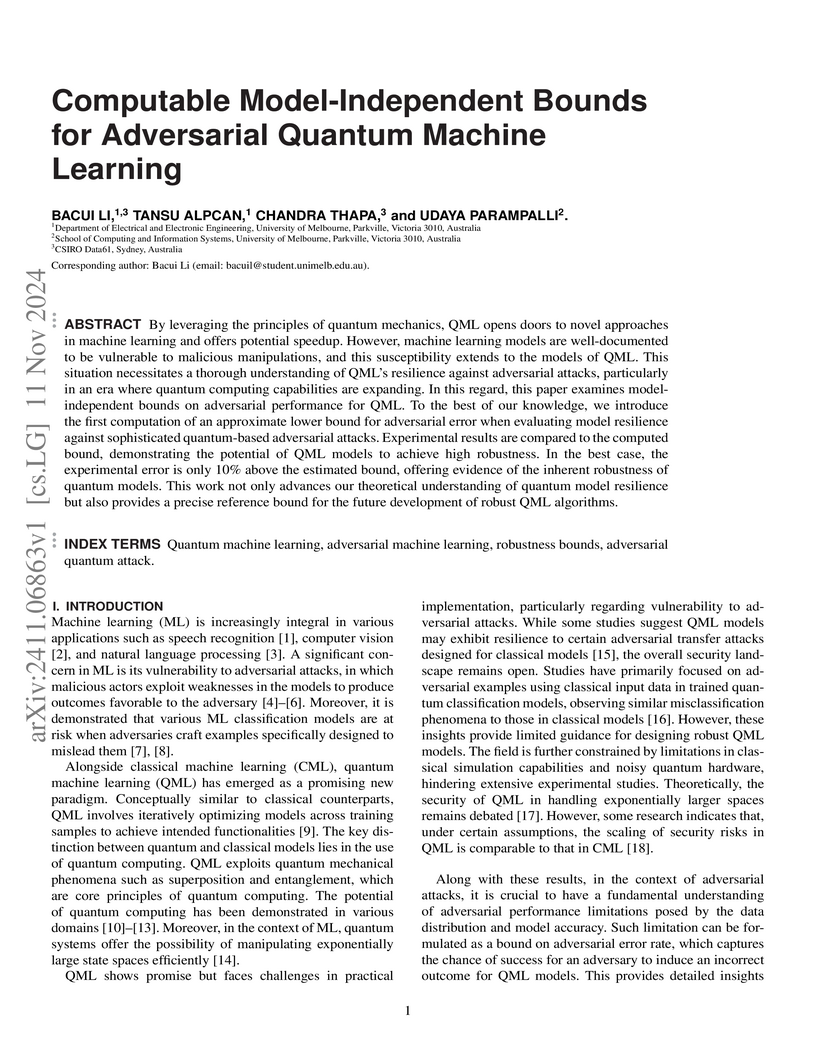 Computable Model-Independent Bounds for Adversarial Quantum Machine ...