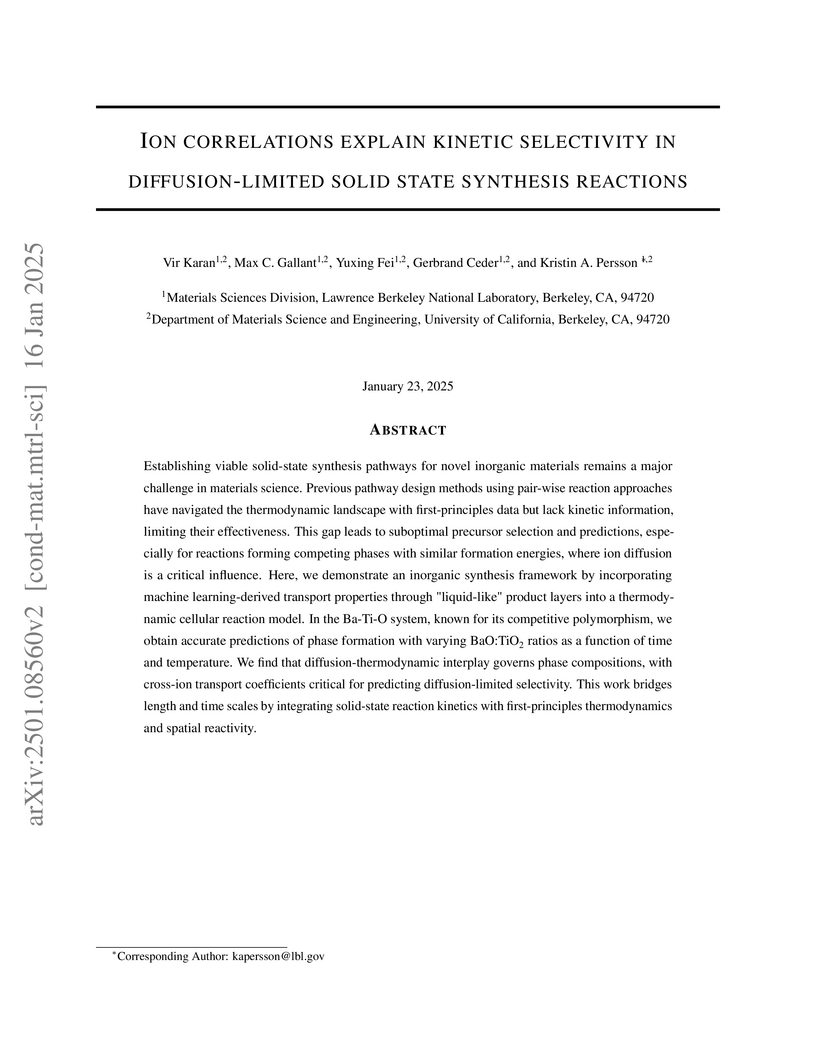 Ion correlations explain kinetic selectivity in diffusion-limited solid ...