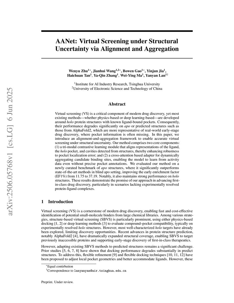 AANet: Virtual Screening under Structural Uncertainty via Alignment and ...