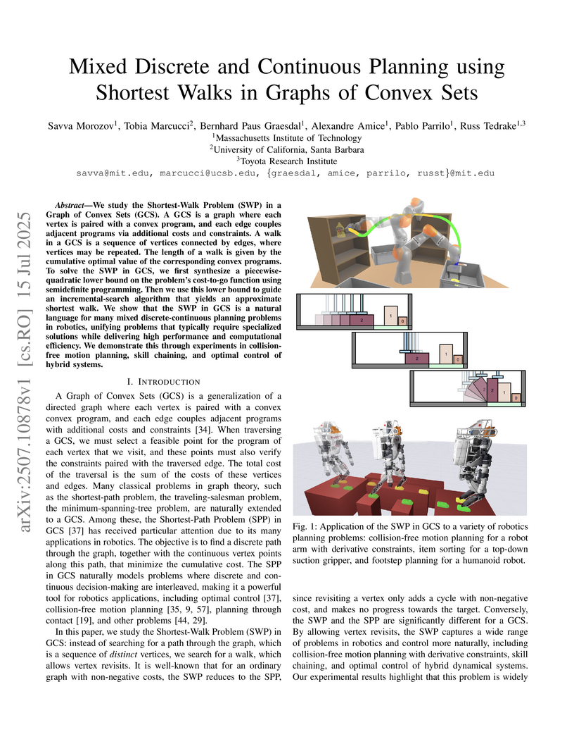 Mixed Discrete and Continuous Planning using Shortest Walks in Graphs ...