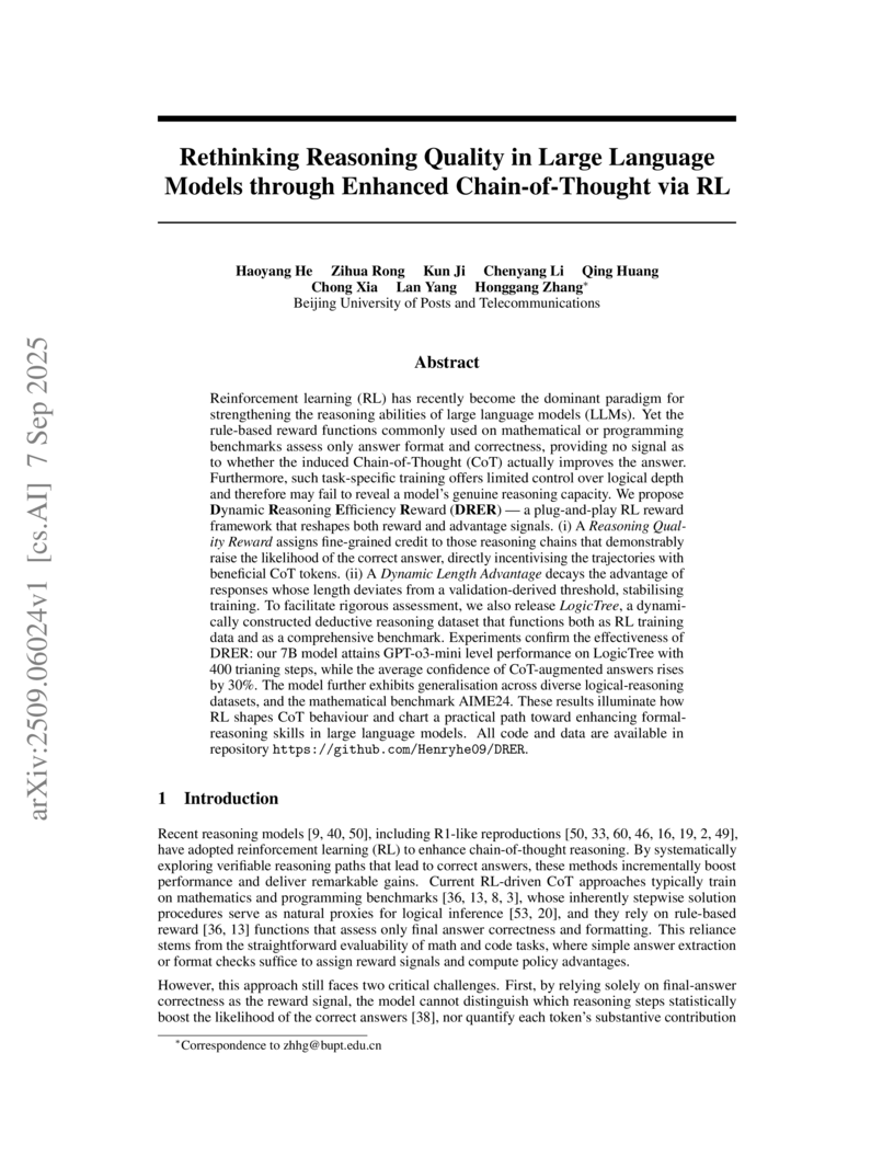 Rethinking Reasoning Quality in Large Language Models through Enhanced ...