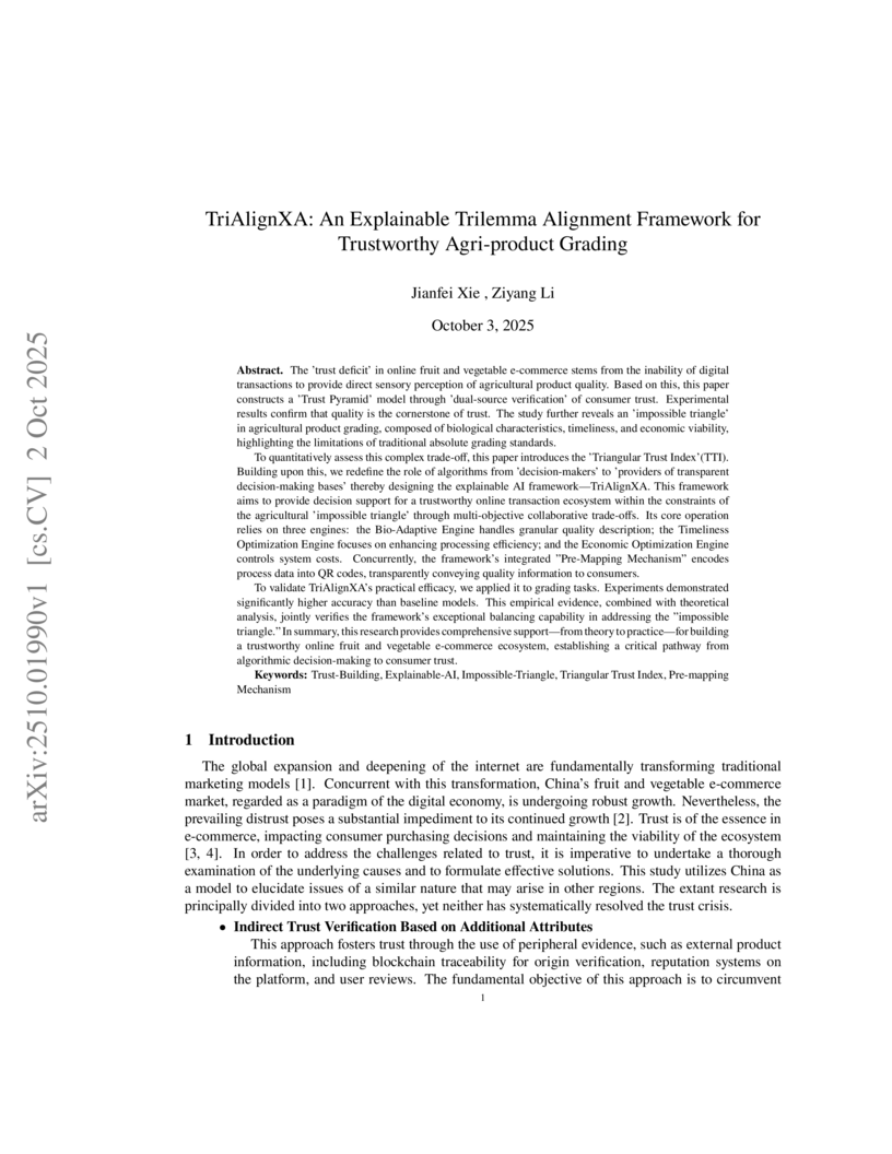 TriAlignXA: An Explainable Trilemma Alignment Framework for Trustworthy ...