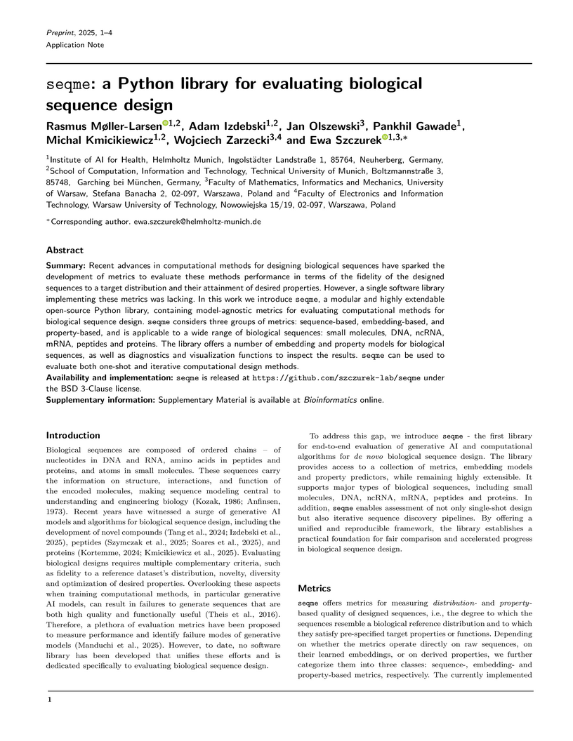 seqme: a Python library for evaluating biological sequence design ...