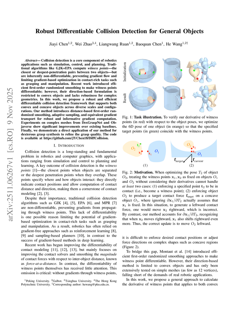 Robust Differentiable Collision Detection for General Objects | alphaXiv